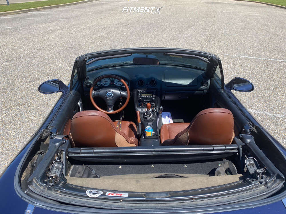 2002 Mazda Miata SE with 15x9 949 Racing 6UL and Federal 225x45 on ...