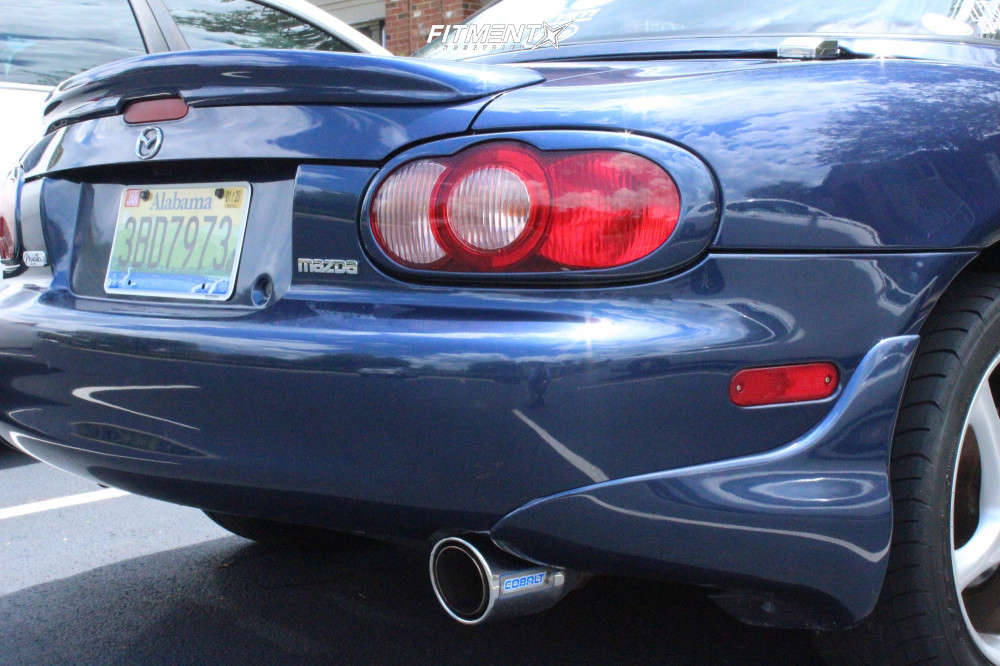 2002 Mazda Miata SE with 15x9 949 Racing 6UL and Federal 225x45 on ...