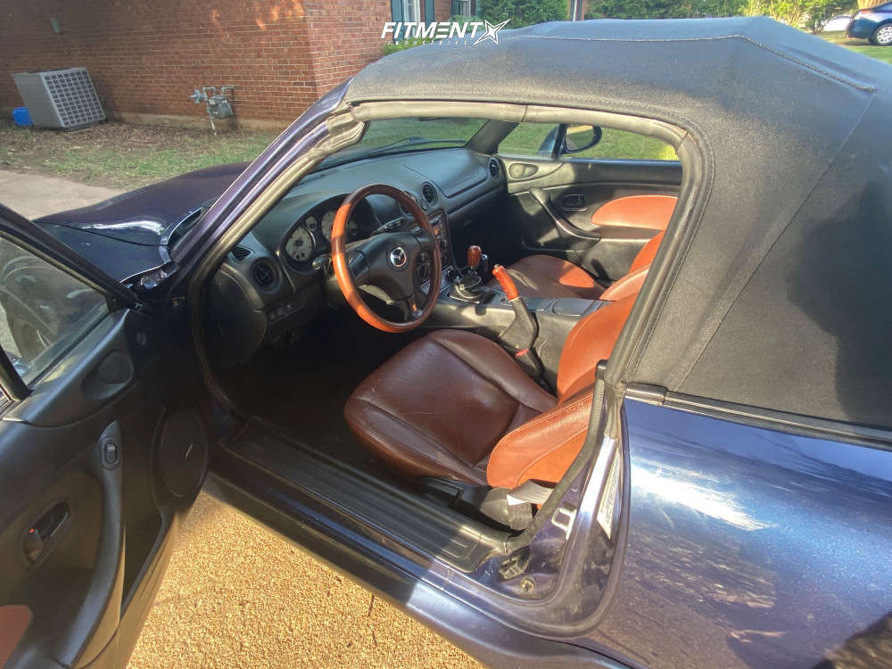 2002 Mazda Miata SE with 15x9 949 Racing 6UL and Federal 225x45 on ...