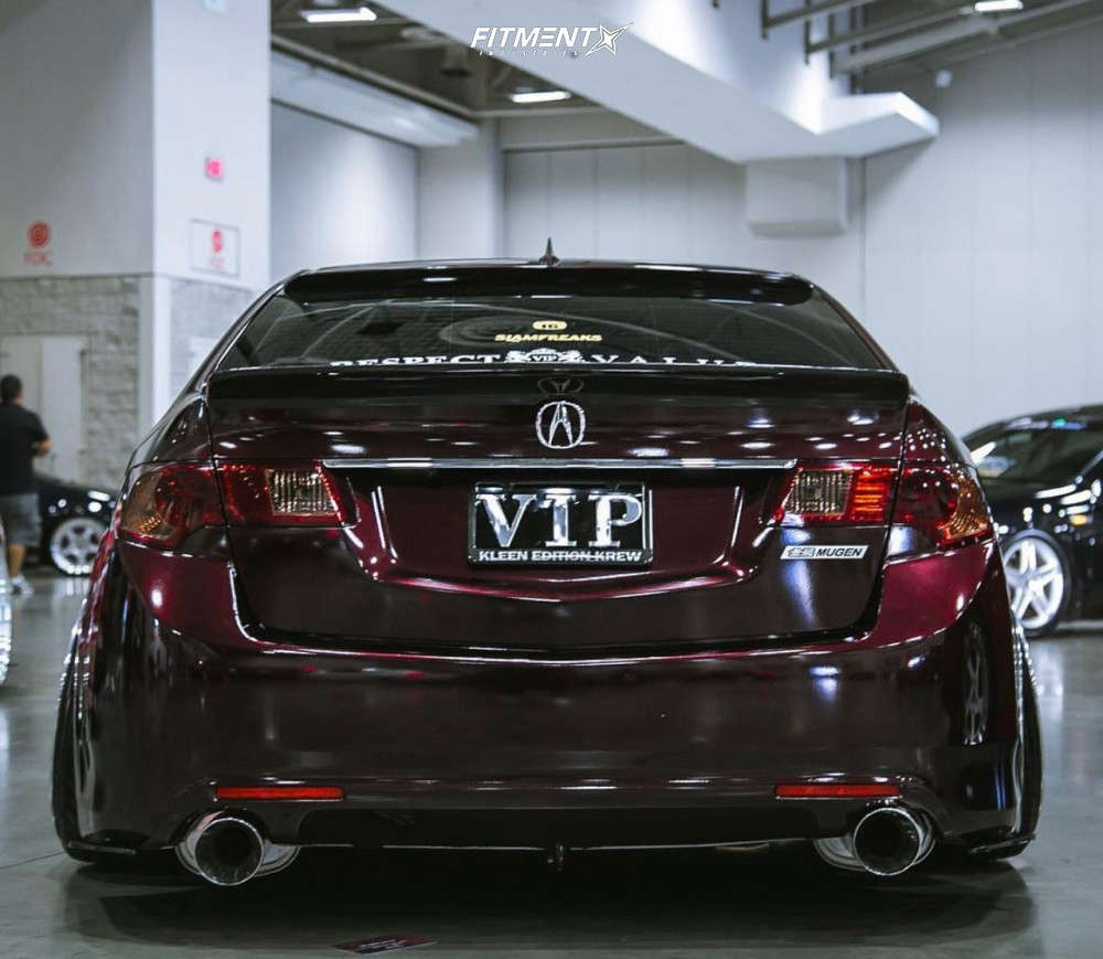 2011 Acura TSX Base with 18x9.5 Enkei Aegis and Nankang 225x35 on Air ...