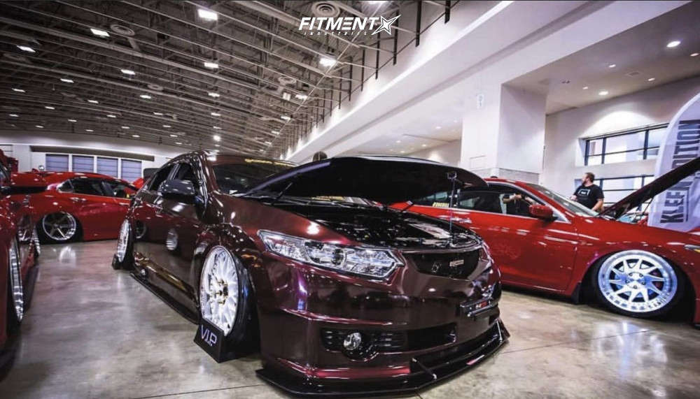 2011 Acura TSX Base with 18x9.5 Enkei Aegis and Nankang 225x35 on Air ...