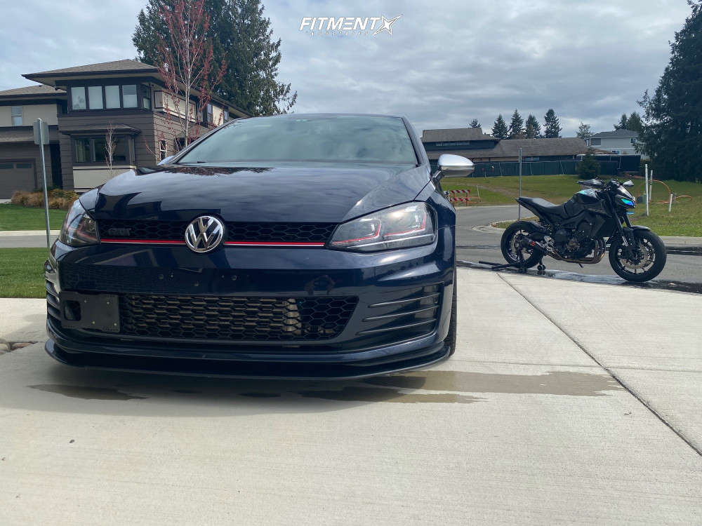 2017 Volkswagen GTI S with 18x8.5 Konig Freeform and General 235x40 on ...