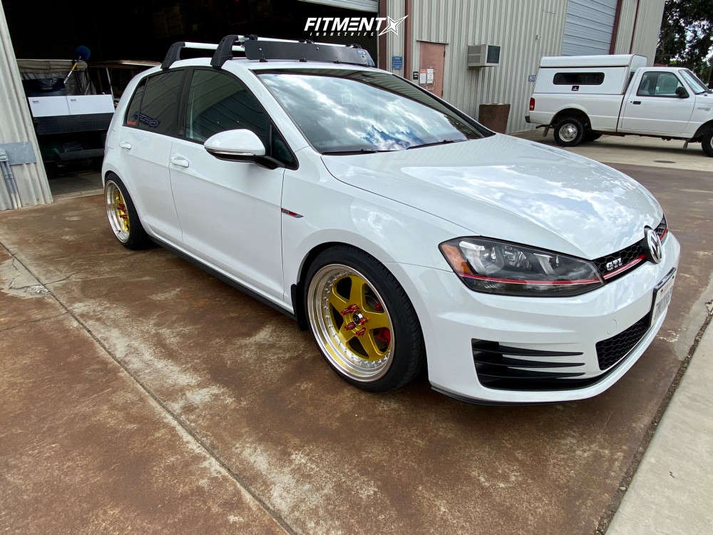 2015 Volkswagen GTI S with 18x9 JNC Jnc010 and General 225x40 on ...