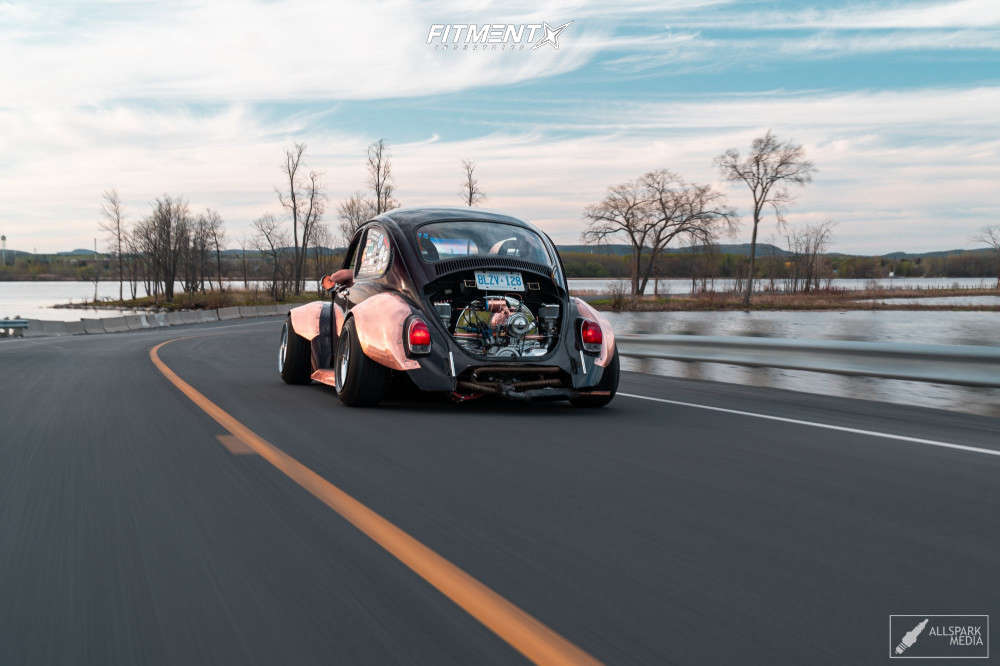 1972 Volkswagen Beetle Base with 15x10 Diamond Racing Sc Series and ...