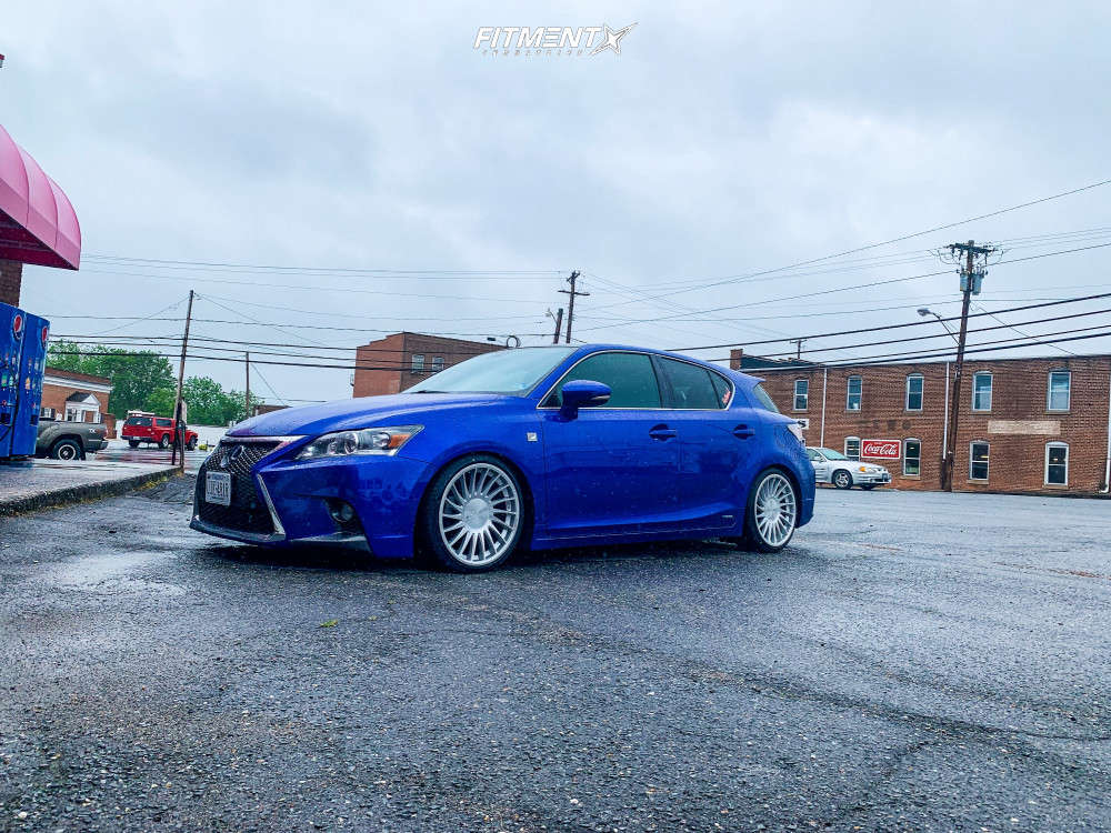 2016 Lexus CT200h F Sport with 18x8.5 3SDM 0.04 and Westlake 215x35 on ...