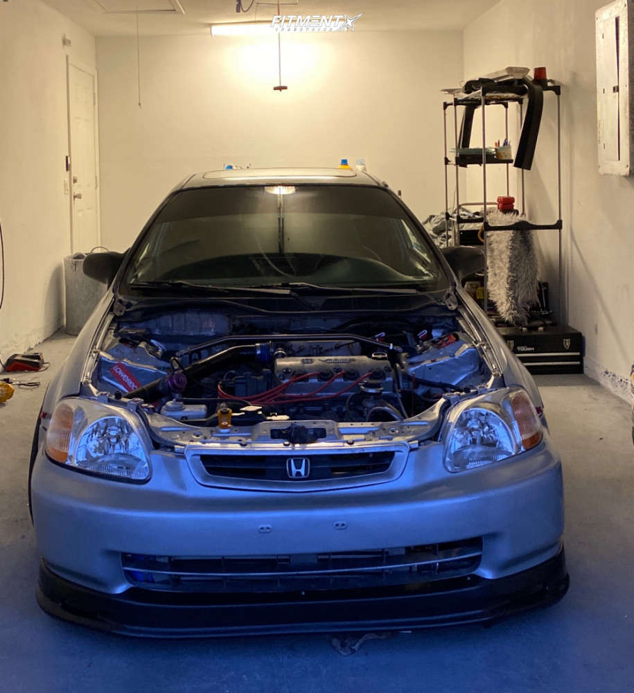 1996 Honda Civic EX with 15x9.5 SSR Vienna Dish and Toyo Tires 195x45 ...