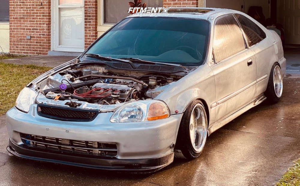 1996 Honda Civic EX with 15x9.5 SSR Vienna Dish and Toyo Tires 195x45 ...