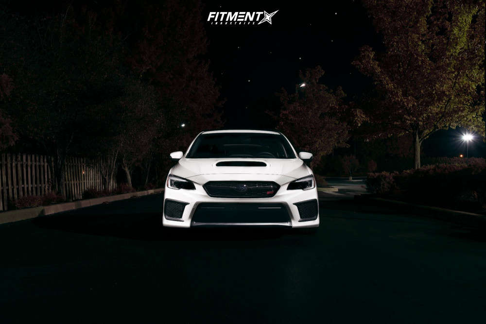 2019 Subaru WRX STI Base with 18x10 Volk Ze40 and Bridgestone 275x35 on ...