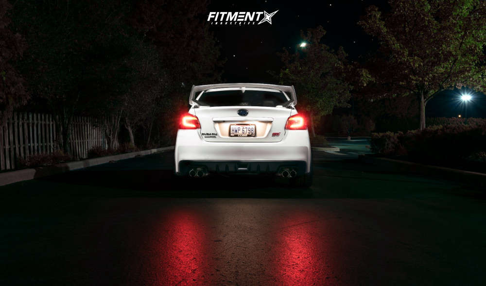 2019 Subaru WRX STI Base with 18x10 Volk Ze40 and Bridgestone 275x35 on ...