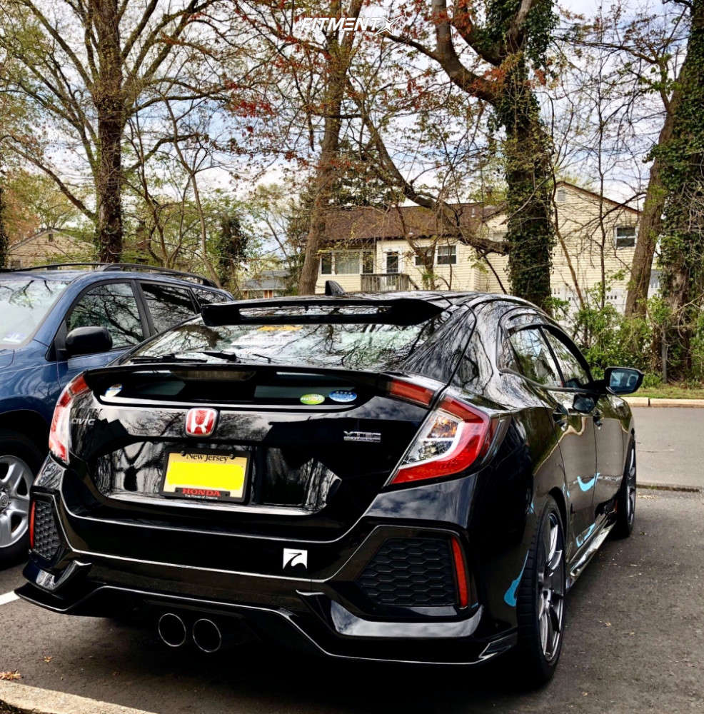 2017 Honda Civic Sport with 18x8.5 SSR Gtx01 and Michelin 245x40 on Lowering Springs | 1086953 ...