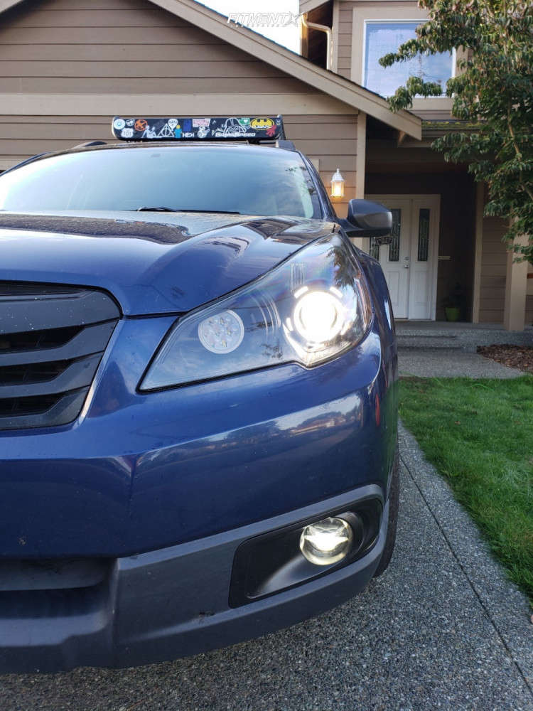 2010 Subaru Outback 2.5i with 17x8 Method Mr502 and Yokohama 225x65 on ...