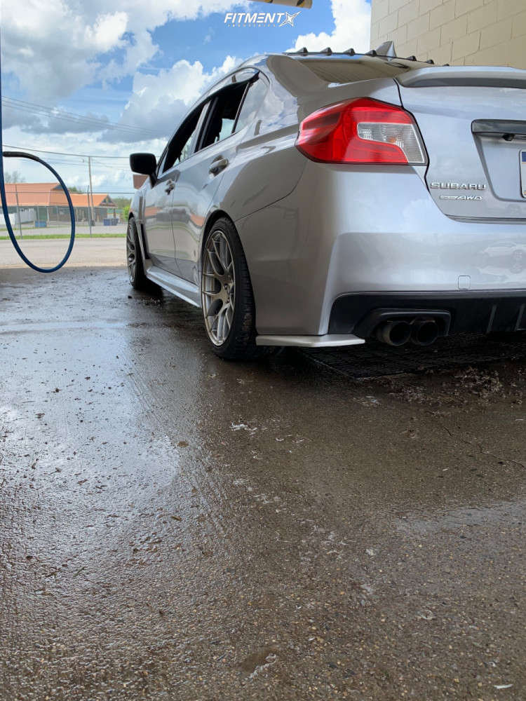 2015 Subaru WRX Base with 18x9.5 Enkei Raijin and Falken 255x35 on ...