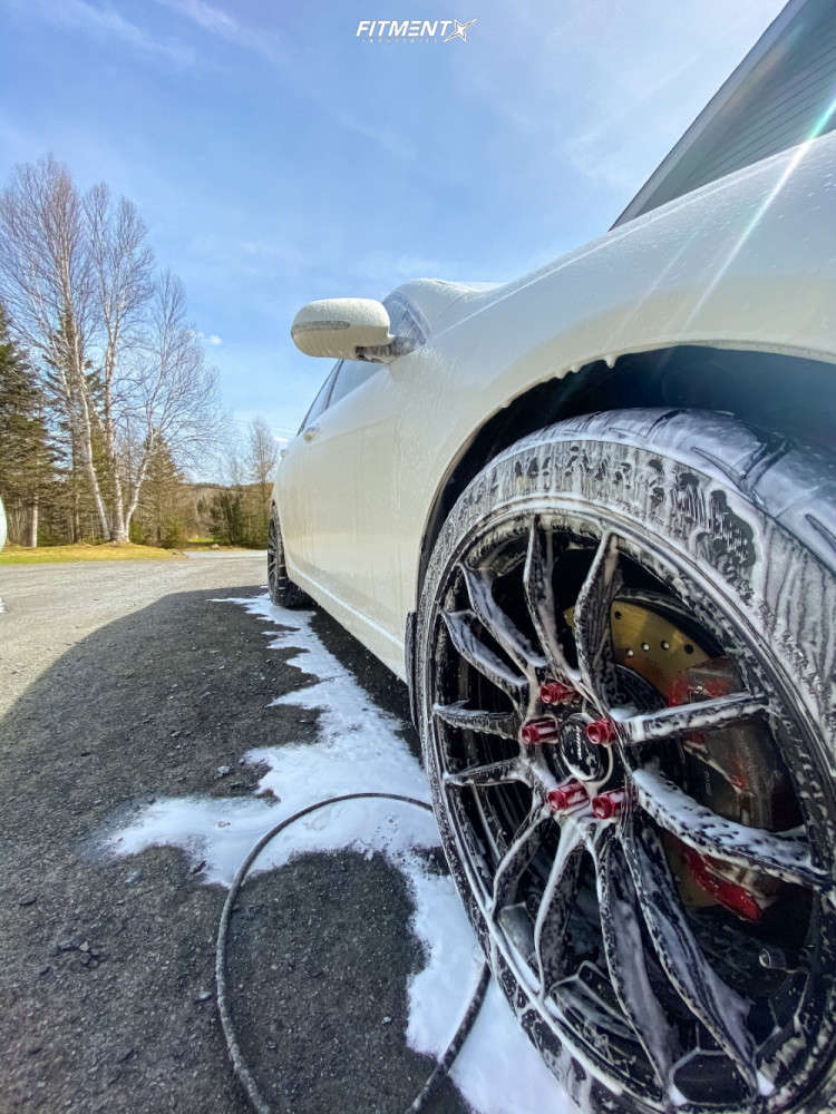 2005 Acura TSX Base with 18x8.5 AVID1 AV20 and Firestone 245x45 on Stock Suspension | 1089716 ...