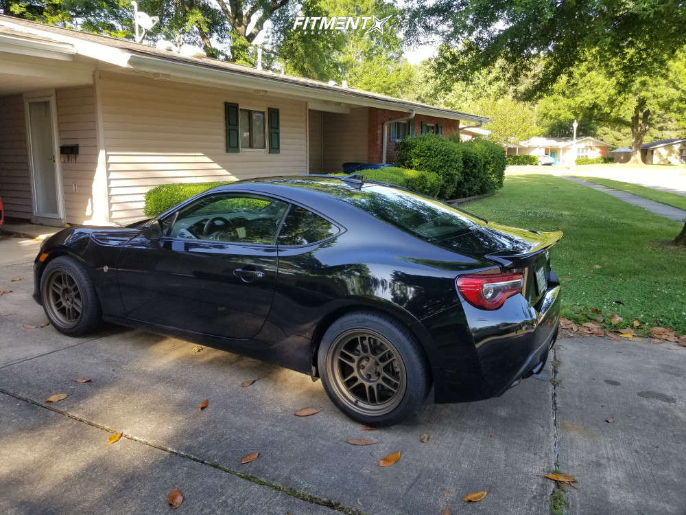 2017 Toyota 86 Base with 17x9 ESR Sr11 and Hankook 235x45 on Stock ...