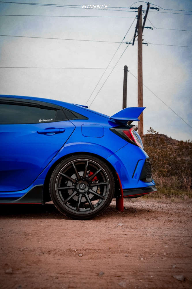 2018 Honda Civic Type R with 19x9.5 Gram Lights 57transcend and ...