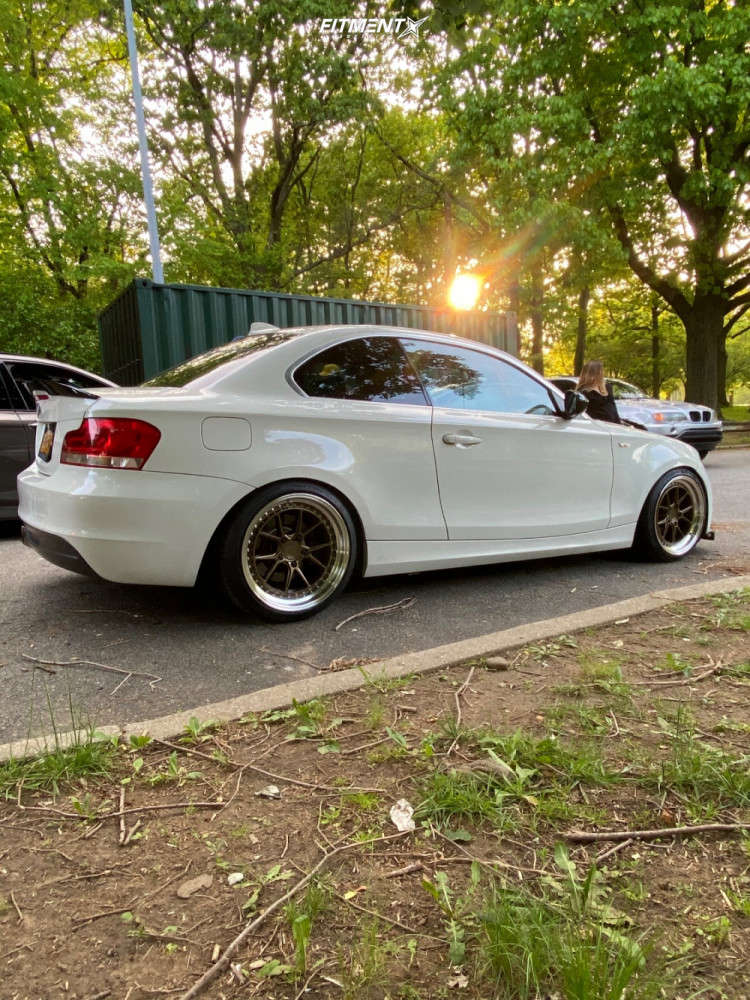 2012 BMW 128i Base with 18x8.5 Aodhan Ds08 and Nexen 215x40 on ...