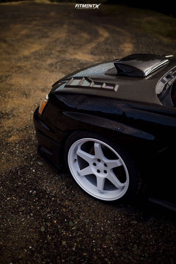 2004 Subaru WRX Base with 18x9.5 ESR Sr07 and Atlas 225x40 on Coilovers ...