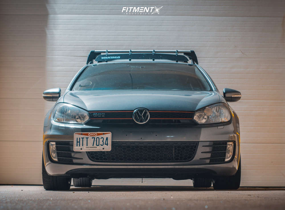 2011 Volkswagen GTI Base with 18x8 Enkei Ts-10 and Achilles 225x40 on ...