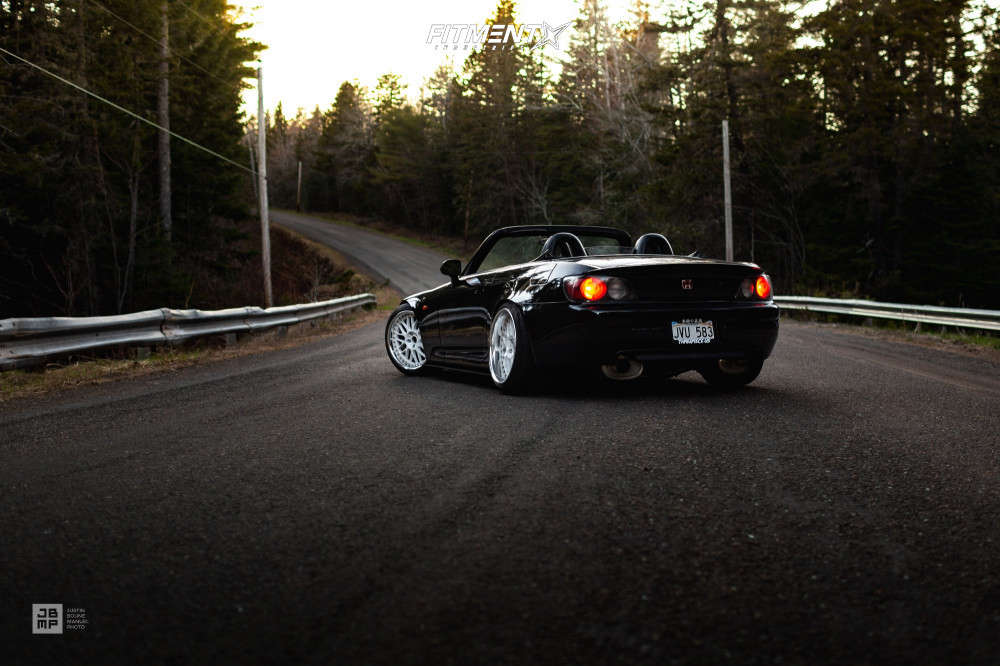 2001 Honda S2000 Base with 18x9.5 Work Vs Xx and Hankook 225x40 on ...
