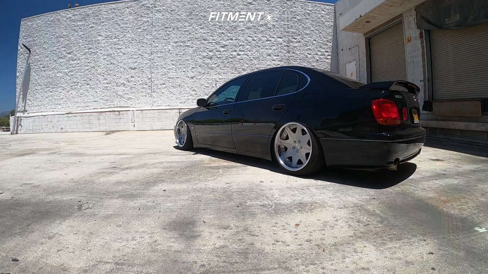 2000 Lexus GS300 4dr Sedan with 19x11 Leon Hardiritt Waffe and Delinte ...