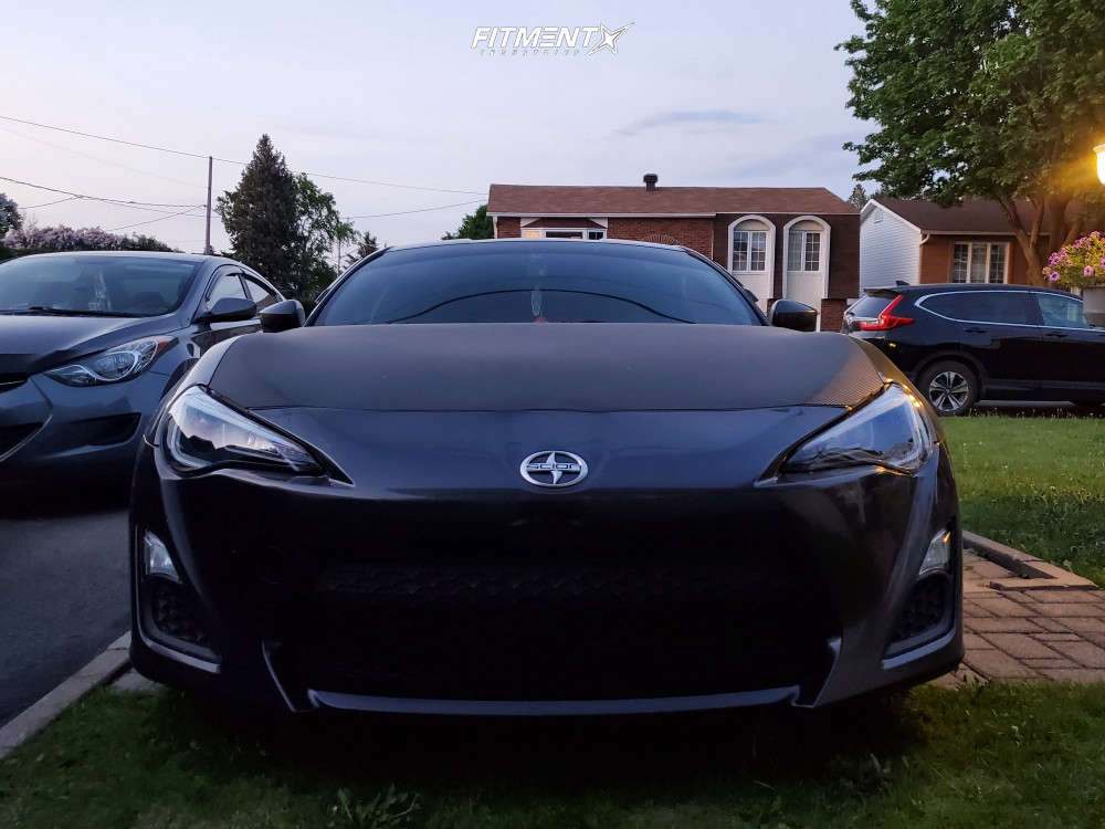 2016 Scion FR-S Base with 18x9.5 ESR SR04 and Fullrun 225x40 on ...