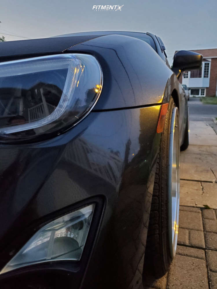 2016 Scion FR-S Base with 18x9.5 ESR SR04 and Fullrun 225x40 on ...