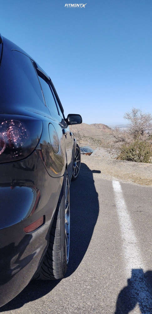 2007 Mazda MazdaSpeed3 Base with 18x8.5 ESR Sr13 and Federal 225x40 on ...