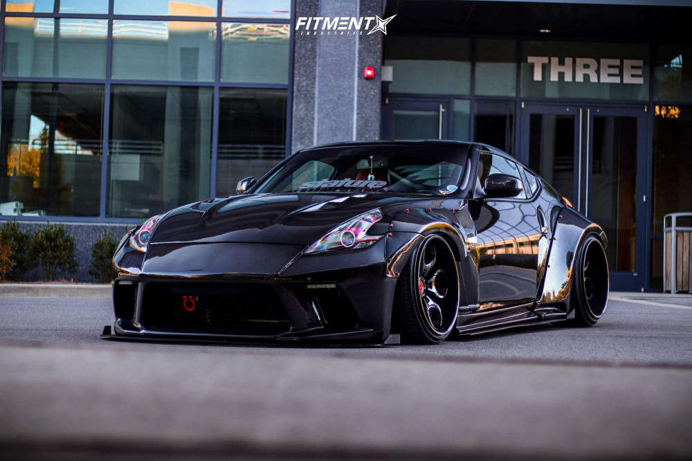 2016 Nissan 370Z Touring Sport with 20x12.5 Avant Garde AGL46 and ...