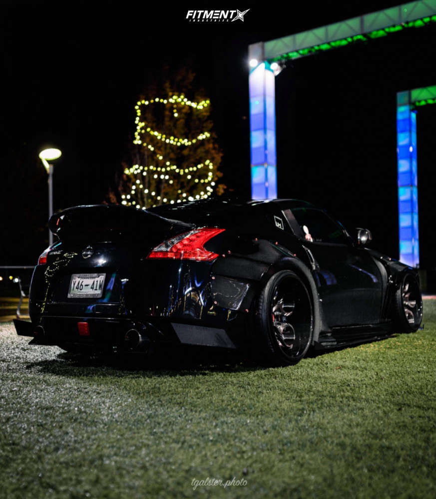 2016 Nissan 370Z Touring Sport with 20x12.5 Avant Garde AGL46 and ...