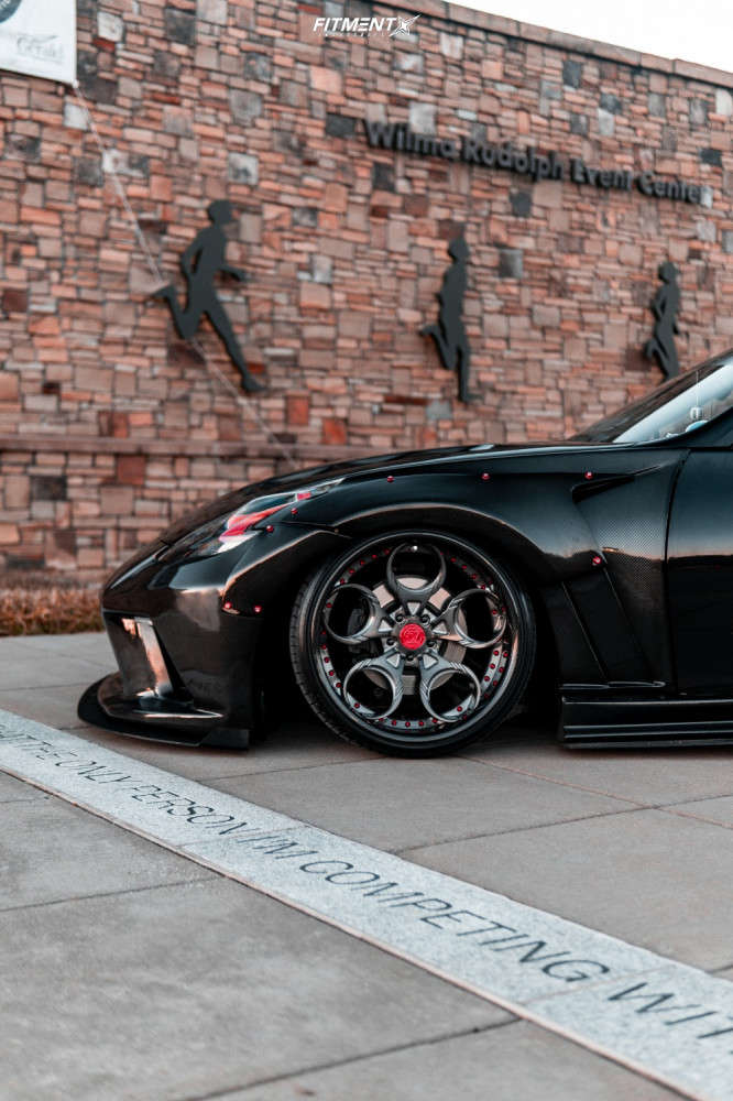 2016 Nissan 370Z Touring Sport with 20x12.5 Avant Garde AGL46 and ...