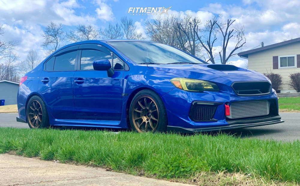 2018 Subaru WRX Base with 17x9 Rota Ss10 and Firestone 255x40 on ...