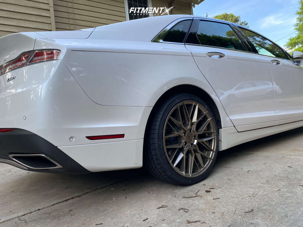 2017 Lincoln MKZ Reserve Hybrid with 19x8.5 Niche Gamma and Nankang ...