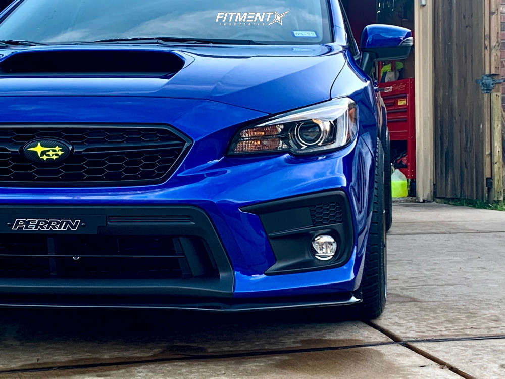 2020 Subaru WRX Limited with 18x9.5 Option Lab R716 and Michelin 255x40 ...