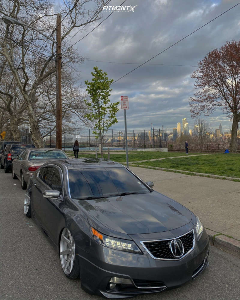 2012 Acura TL SH-AWD with 20x10 Rohana Rc7 and Lexani 245x35 on Air ...