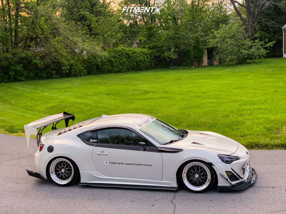 2015 Scion FR-S Base with 18x10 Work Meister M13P and Toyo Tires 205x35 ...