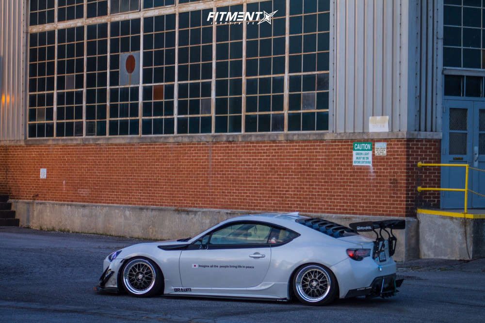 2015 Scion FR-S Base with 18x10 Work Meister M13P and Toyo Tires 205x35 ...