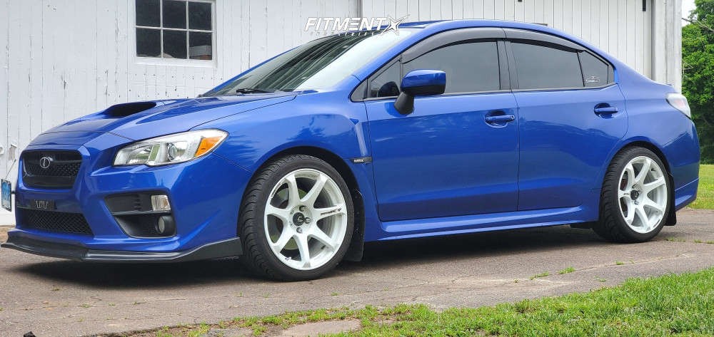 2016 Subaru WRX Premium with 18x9 Cosmis Racing Mr7 and Federal 255x35 ...