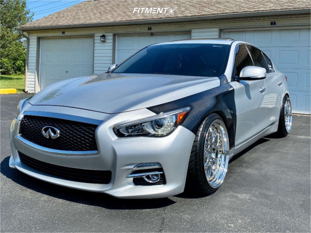 2015 INFINITI Q50 Base with 19x9.5 Aodhan Ds01 and Federal 225x35 on ...