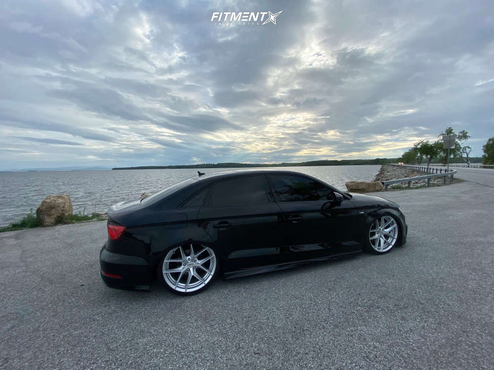 2016 Audi A3 Quattro Premium with 19x8.5 Rotiform Flg and Federal ...