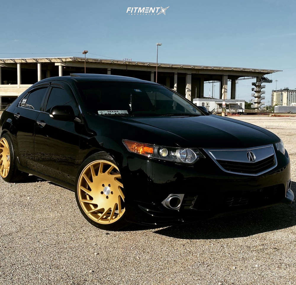 2012 Acura TSX Special Edition with 20x10.5 Vossen Vle-1 and Nitto ...