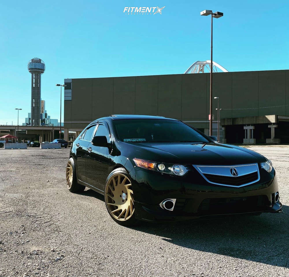 2012 Acura TSX Special Edition with 20x10.5 Vossen Vle-1 and Nitto ...