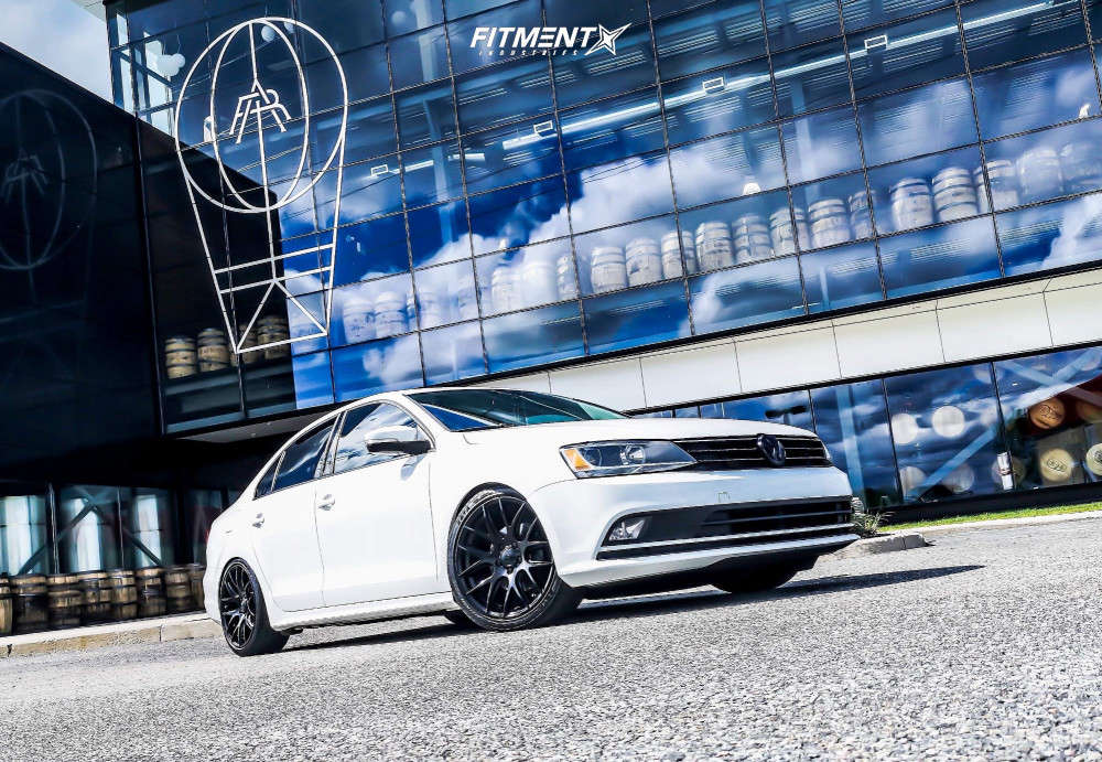 2015 Volkswagen Jetta TDI S with 18x8 Dai Alloys Autobahn and Zeta ...