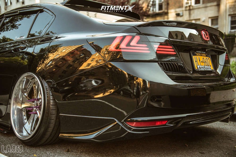 2016 Honda Accord LX with 19x10 Weds Ratzinger and Hankook 225x35 on ...