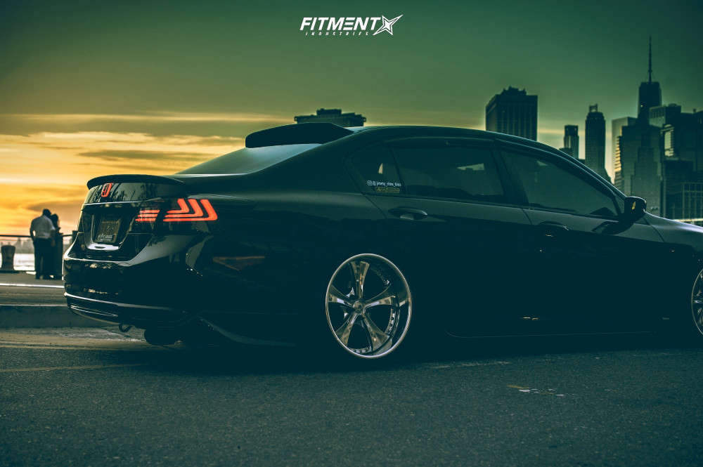 2016 Honda Accord LX with 19x10 Weds Ratzinger and Hankook 225x35 on ...