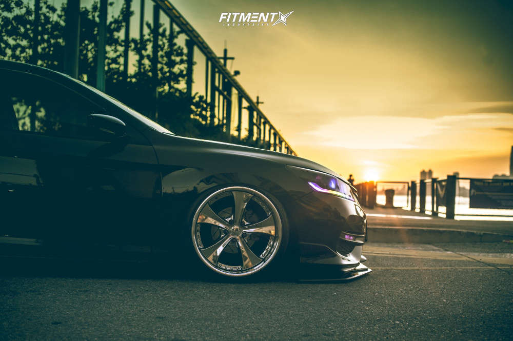 2016 Honda Accord LX with 19x10 Weds Ratzinger and Hankook 225x35 on ...