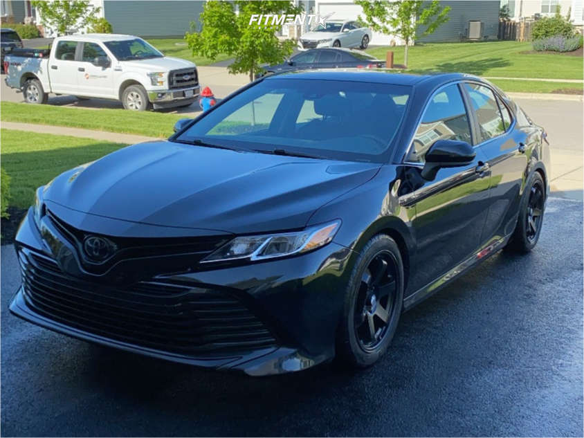 2018 Toyota Camry LE with 18x8.5 AVID1 AV6 and Cooper 235x45 on ...