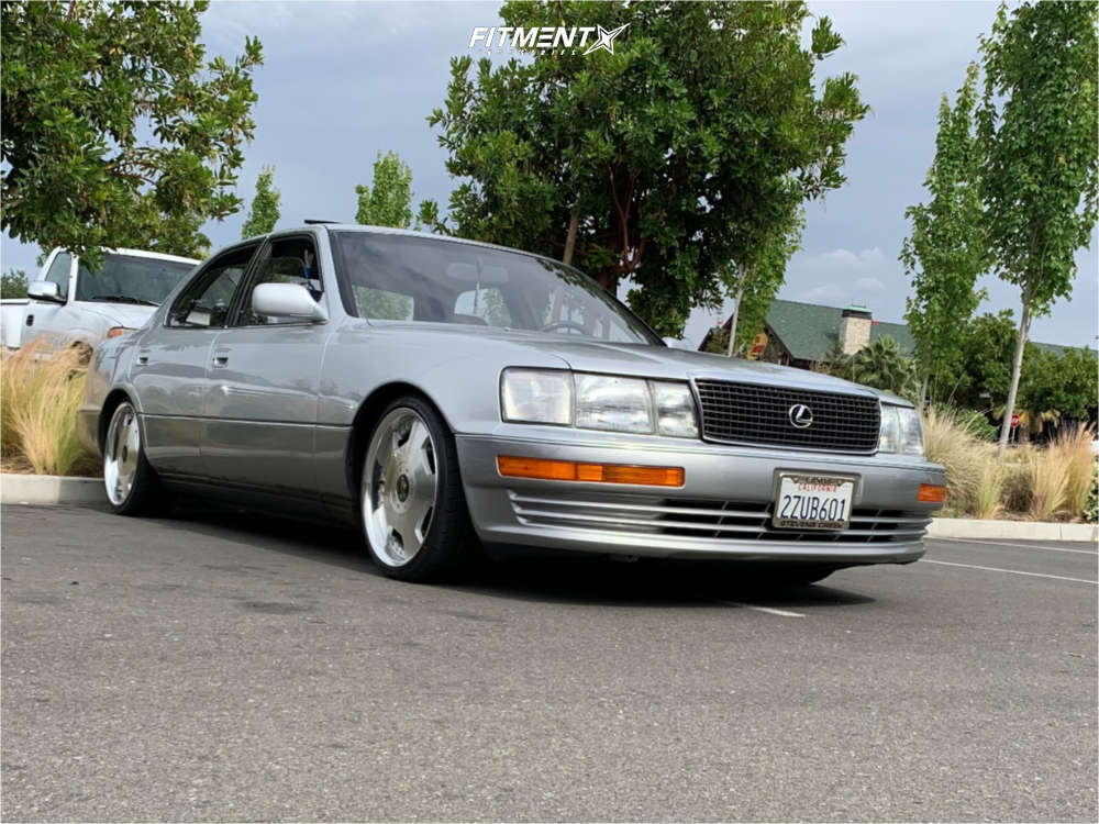 1992 Lexus LS400 Base with 18x8 Work Euroline and Nitto 215x35 on ...
