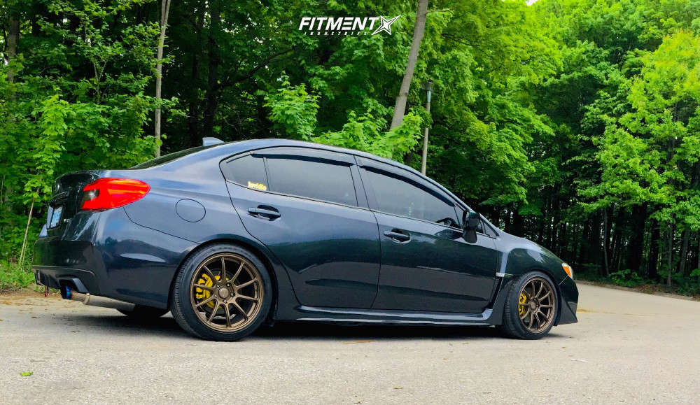 2017 Subaru WRX Base with 18x8.5 Superspeed Rf03rr and Goodyear 235x40 ...