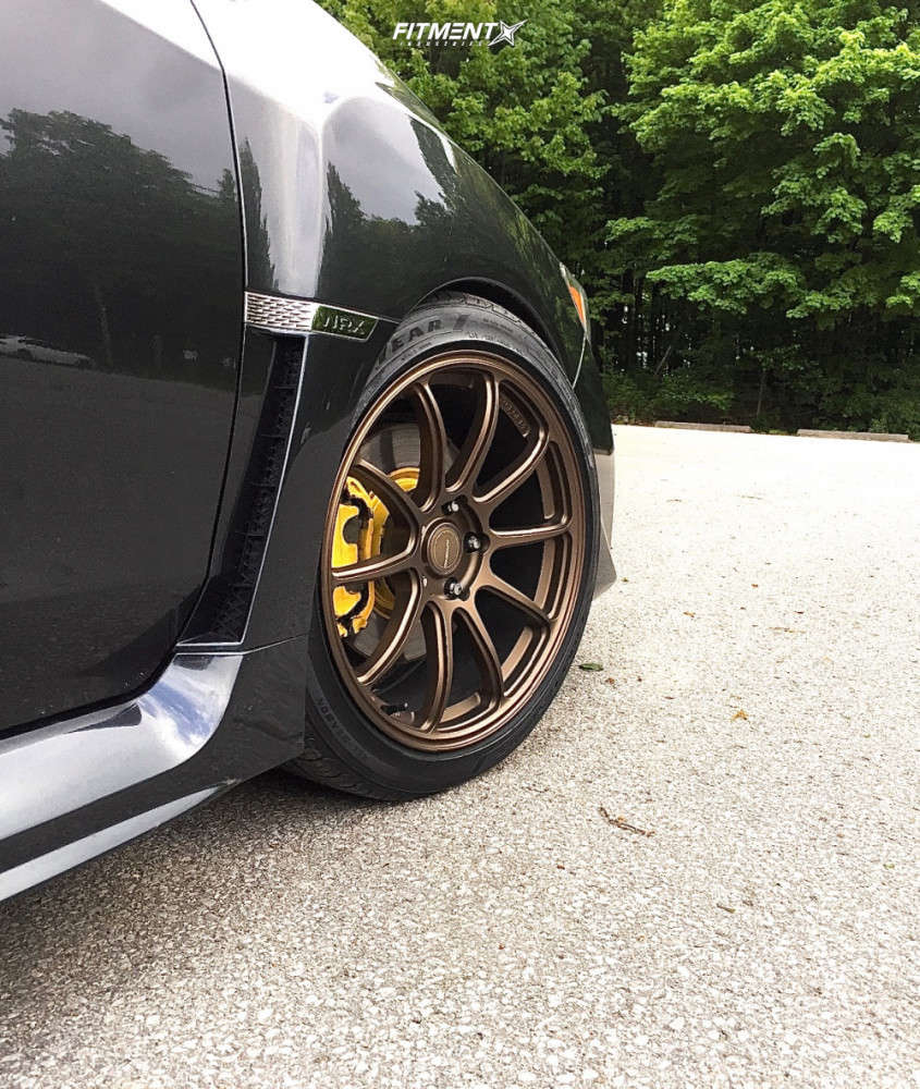 2017 Subaru WRX Base with 18x8.5 Superspeed Rf03rr and Goodyear 235x40 ...