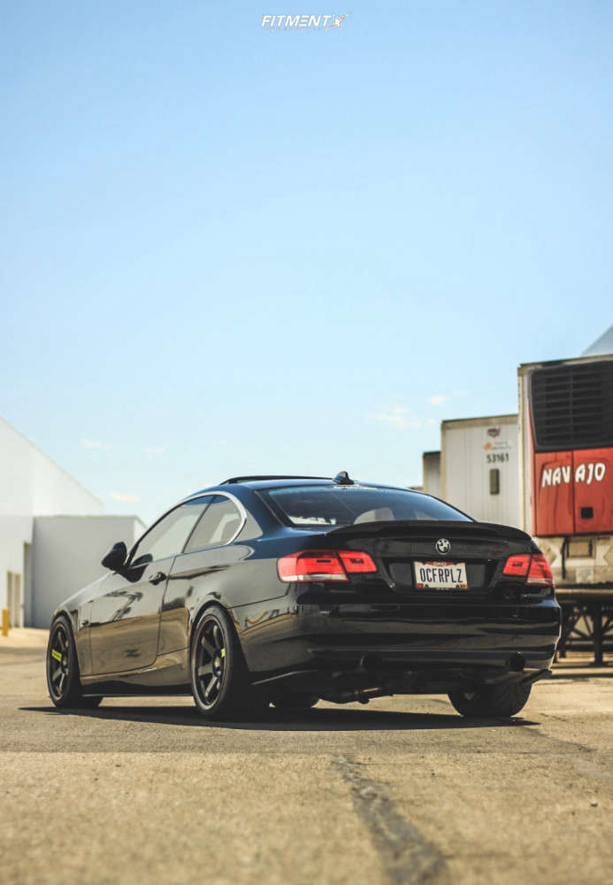 2008 BMW 335i Base with 18x9.5 Volk Te37sl and Federal 245x35 on ...